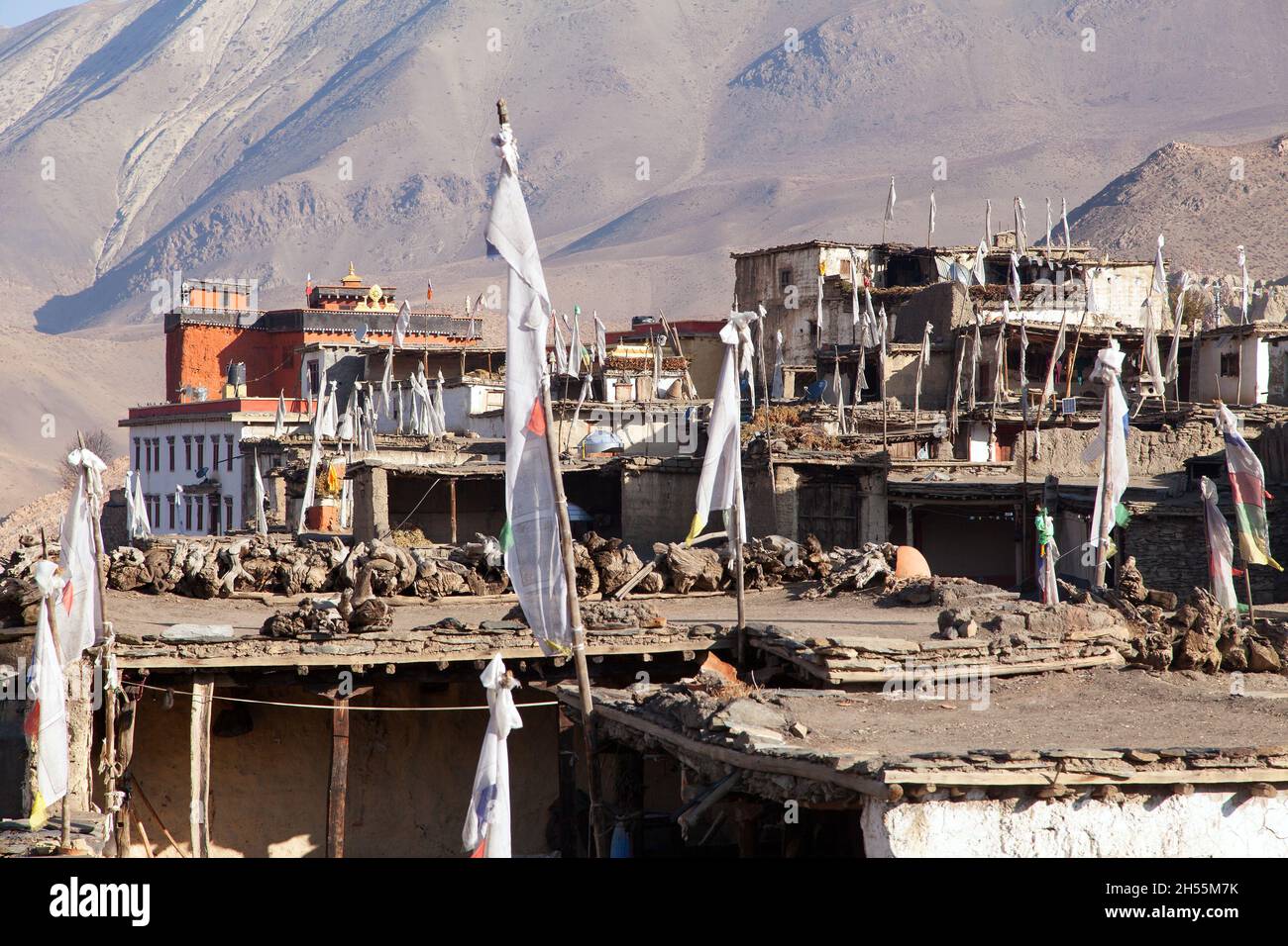 Jharkot village, one of the best villages in round Annapurna circuit ...