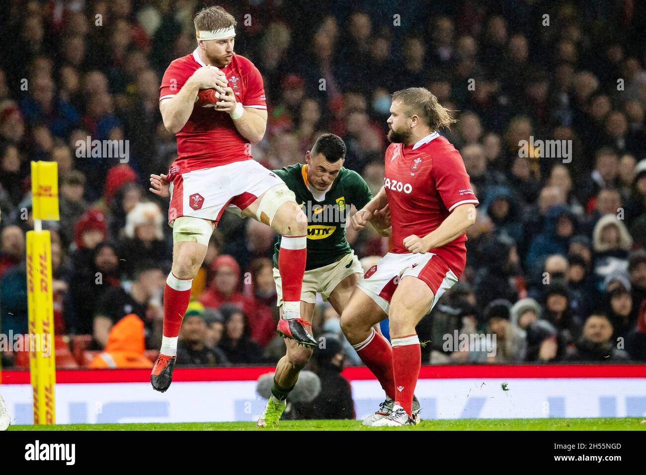 Aaron Wainwright of Wales during the Autumn Nations Series 2021, rugby ...