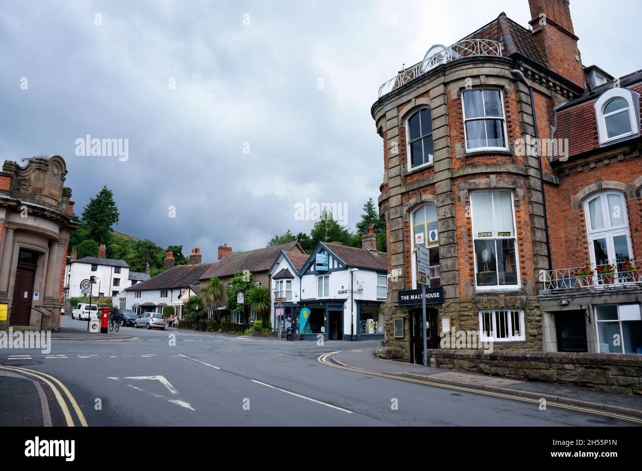 Market Town of Church Stretton, Shropshire, England, UK Stock Photo - Alamy