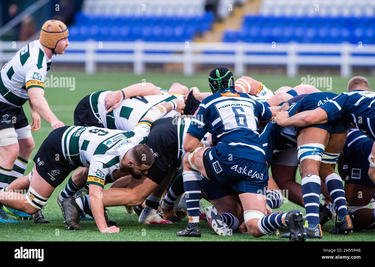 Coventry, UK. 06th Nov, 2021. No (6) Adam Peters of Coventry is seen in ...