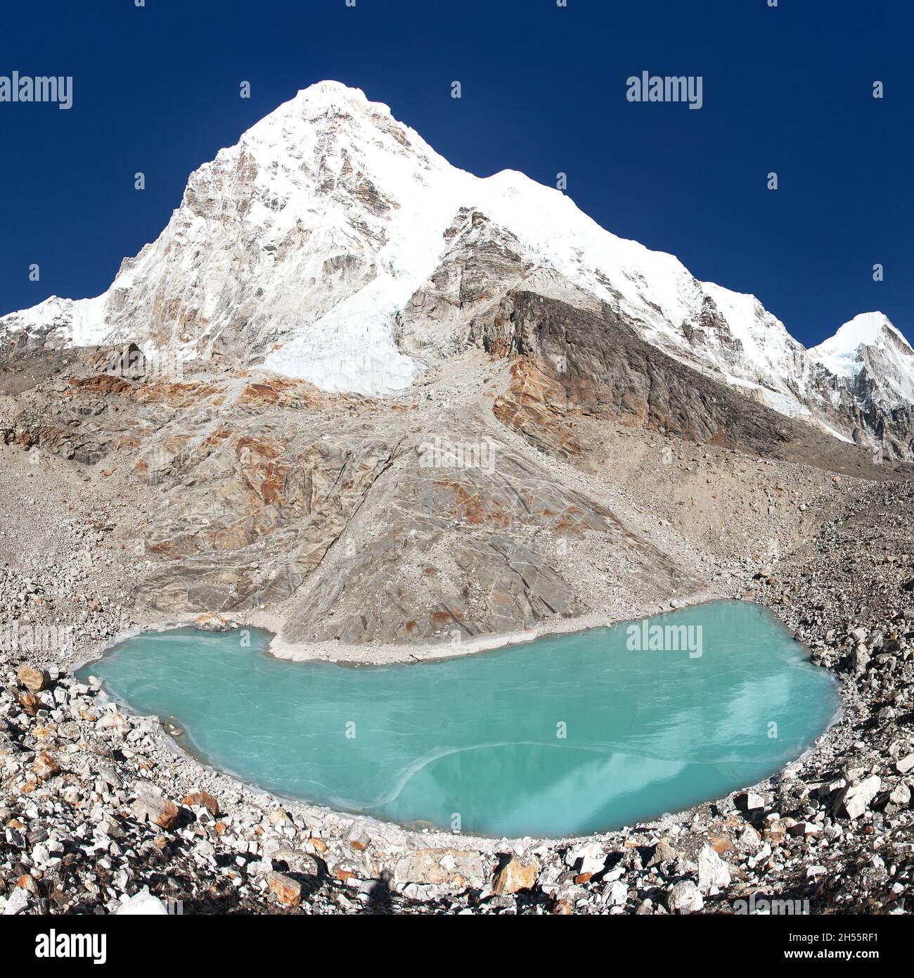 Pumori mt hi-res stock photography and images - Alamy