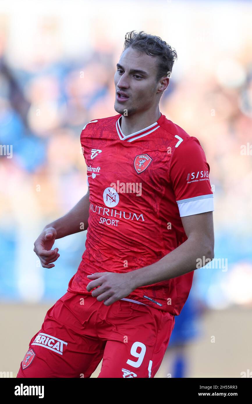 Como, Italy. 06th Nov, 2021. Manuel De Luca (AC Perugia Calcio 1905 ...