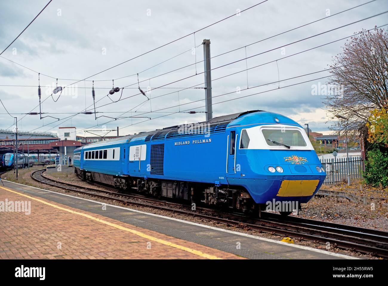 Blue pullman hi-res stock photography and images - Alamy