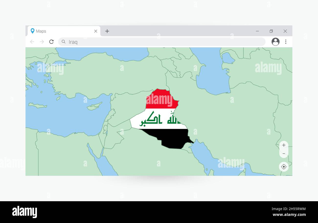 Iraq baghdad in map Stock Vector Images - Alamy