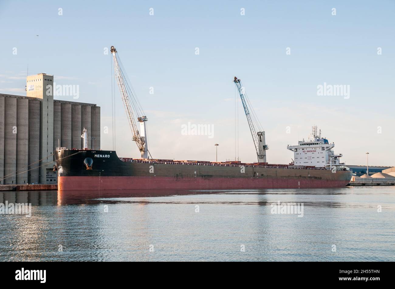 Menaro Bulk carrier, built in 2016, sailing under flag of Liberia ...