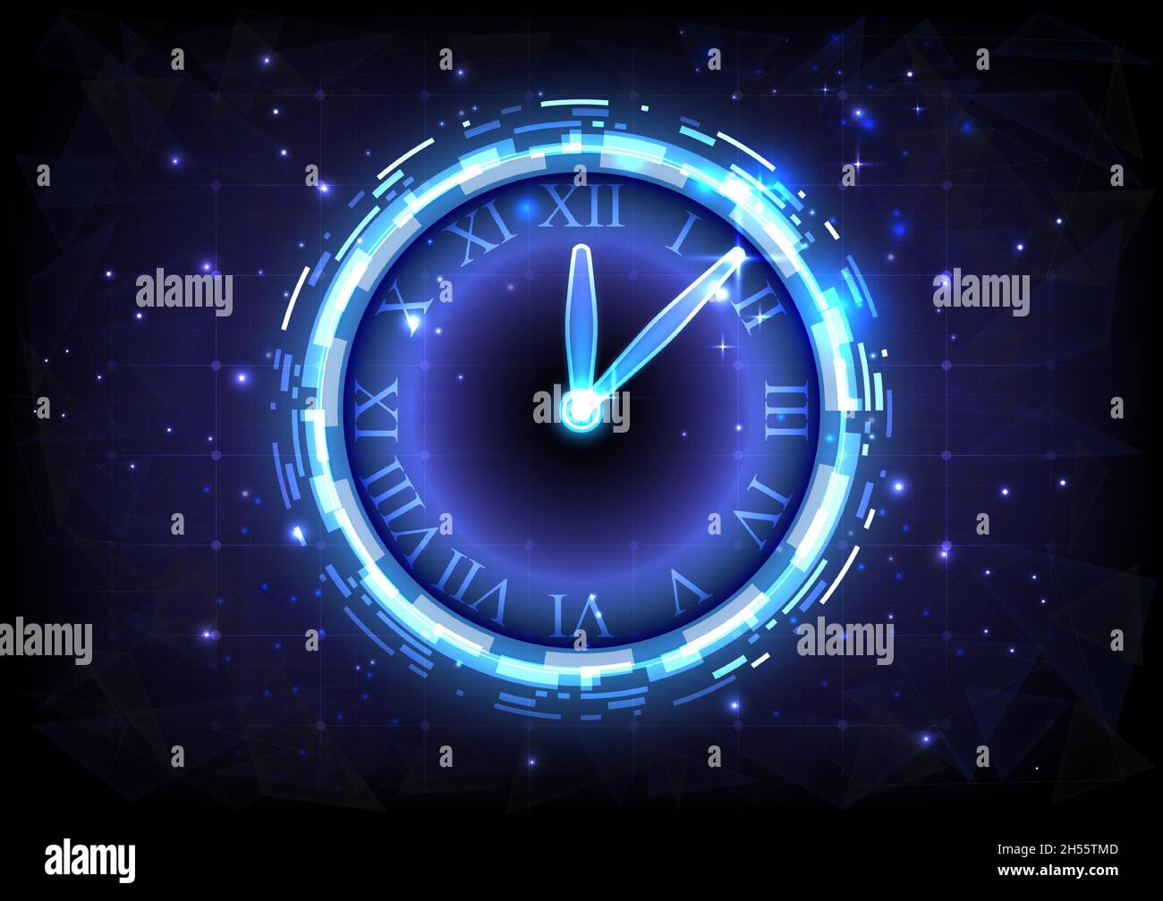 Tech countdown Stock Vector Images - Alamy