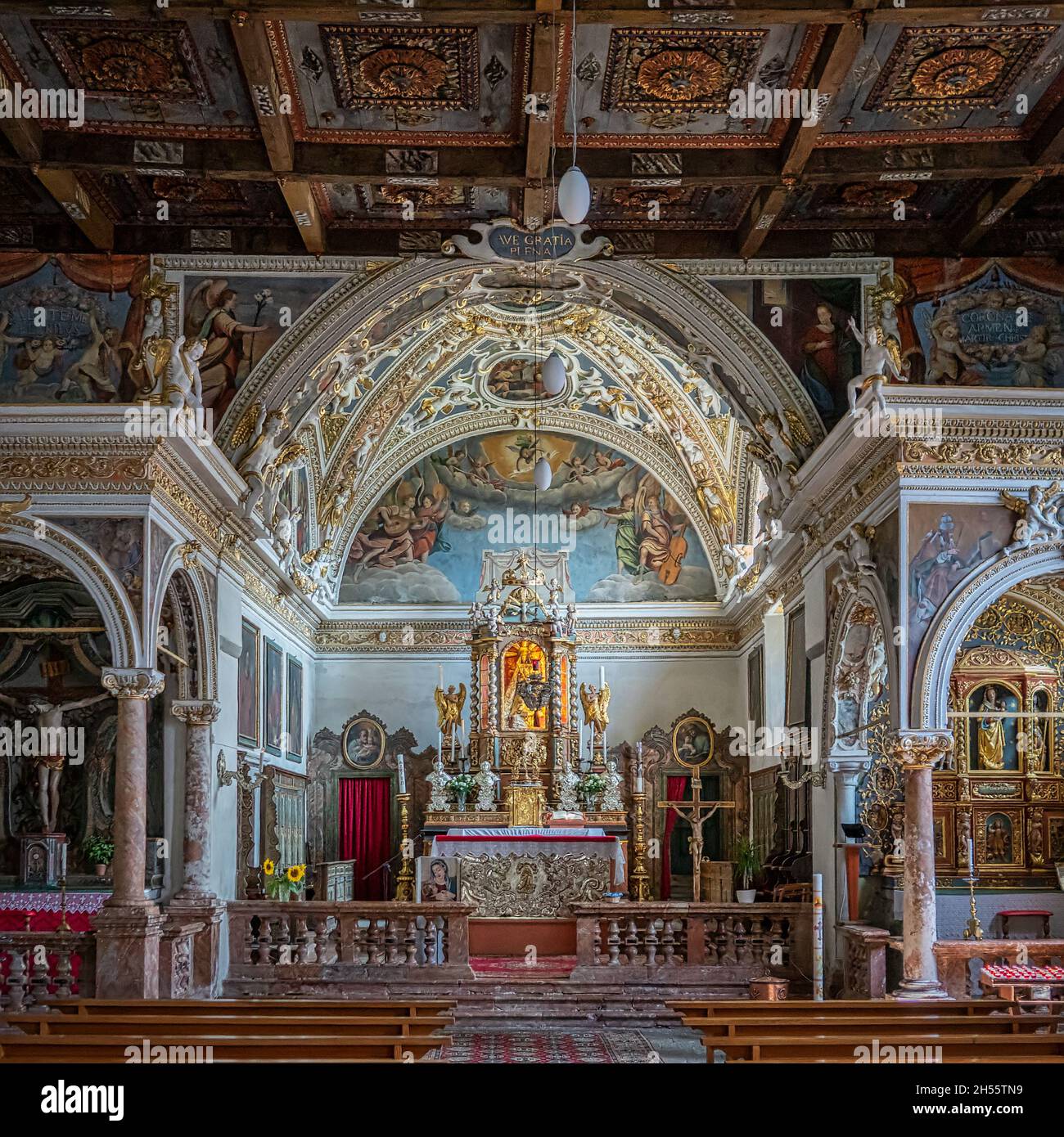 Beautiful church interior in hi-res stock photography and images - Alamy