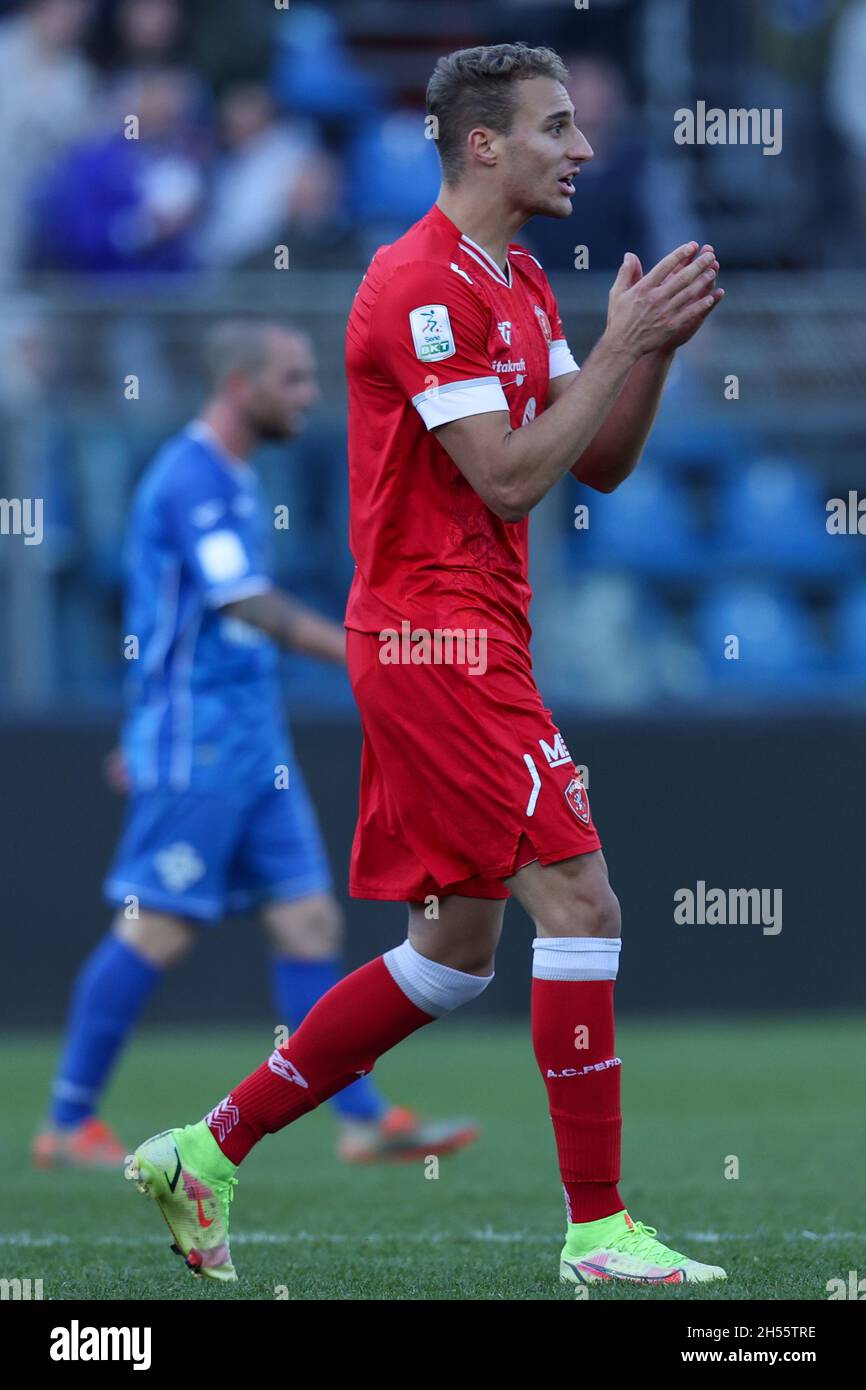 Como, Italy. 06th Nov, 2021. Manuel De Luca (AC Perugia Calcio 1905 ...