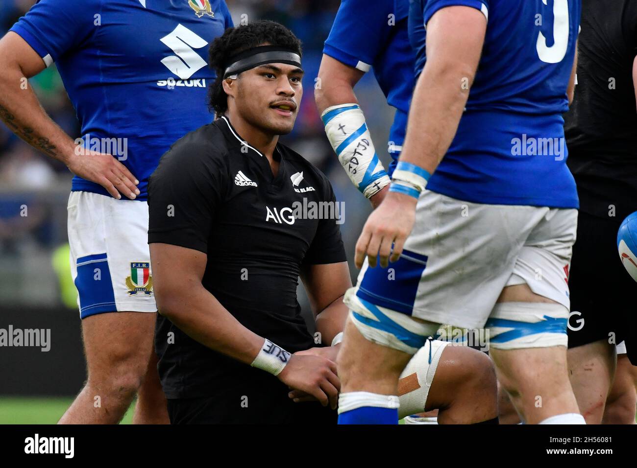 Tupou Vaa’i (NZL) during the Test Match Rugby Italy vs All Blacks New ...