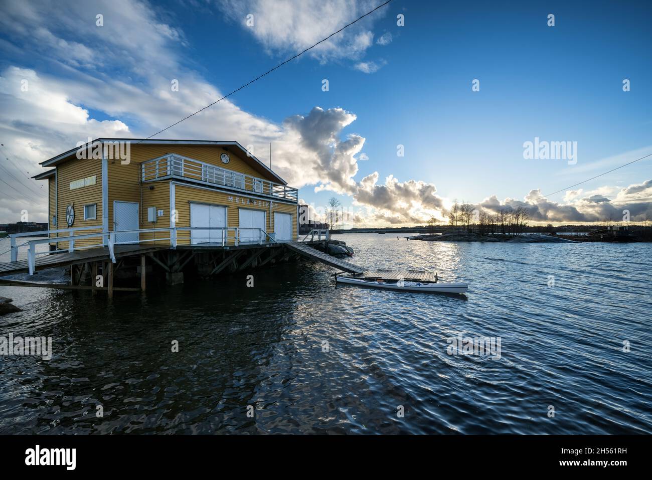 Club house shed wooden building hi-res stock photography and images - Alamy