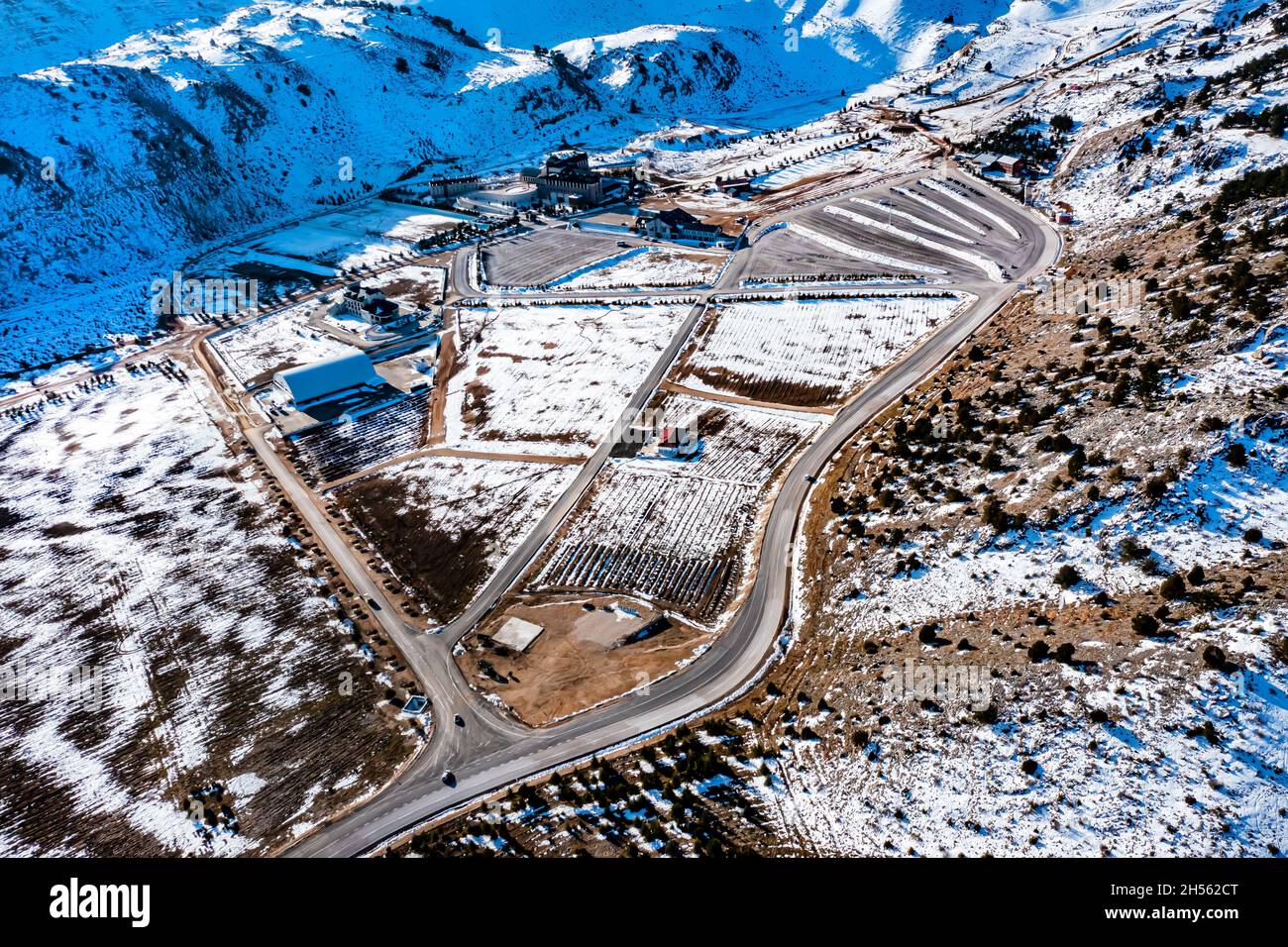 Davraz Dağı in Turkey | Luftbilder von Davraz Dağı Stock Photo - Alamy