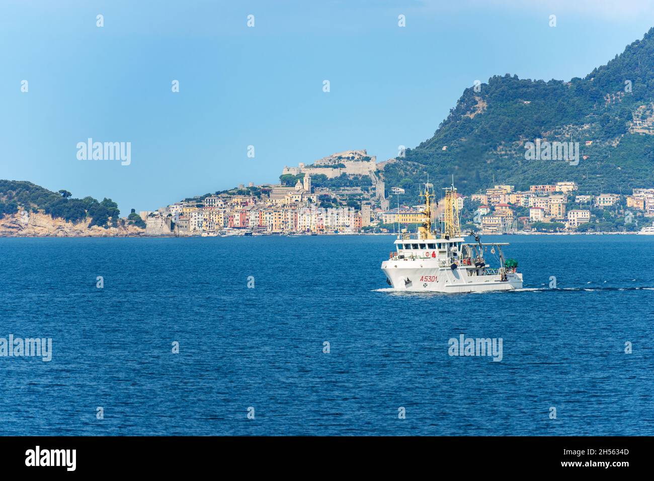 Italian Ship Leonardo A 5301, NATO Coastal Research Vessel (CRV ...