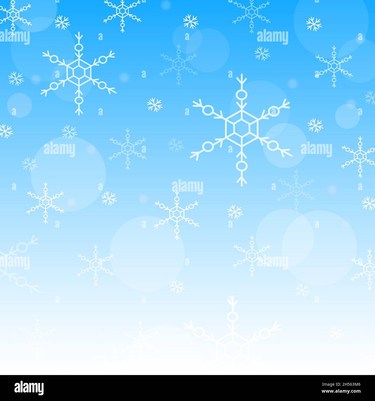 Falling Snowflakes background Stock Photo - Alamy