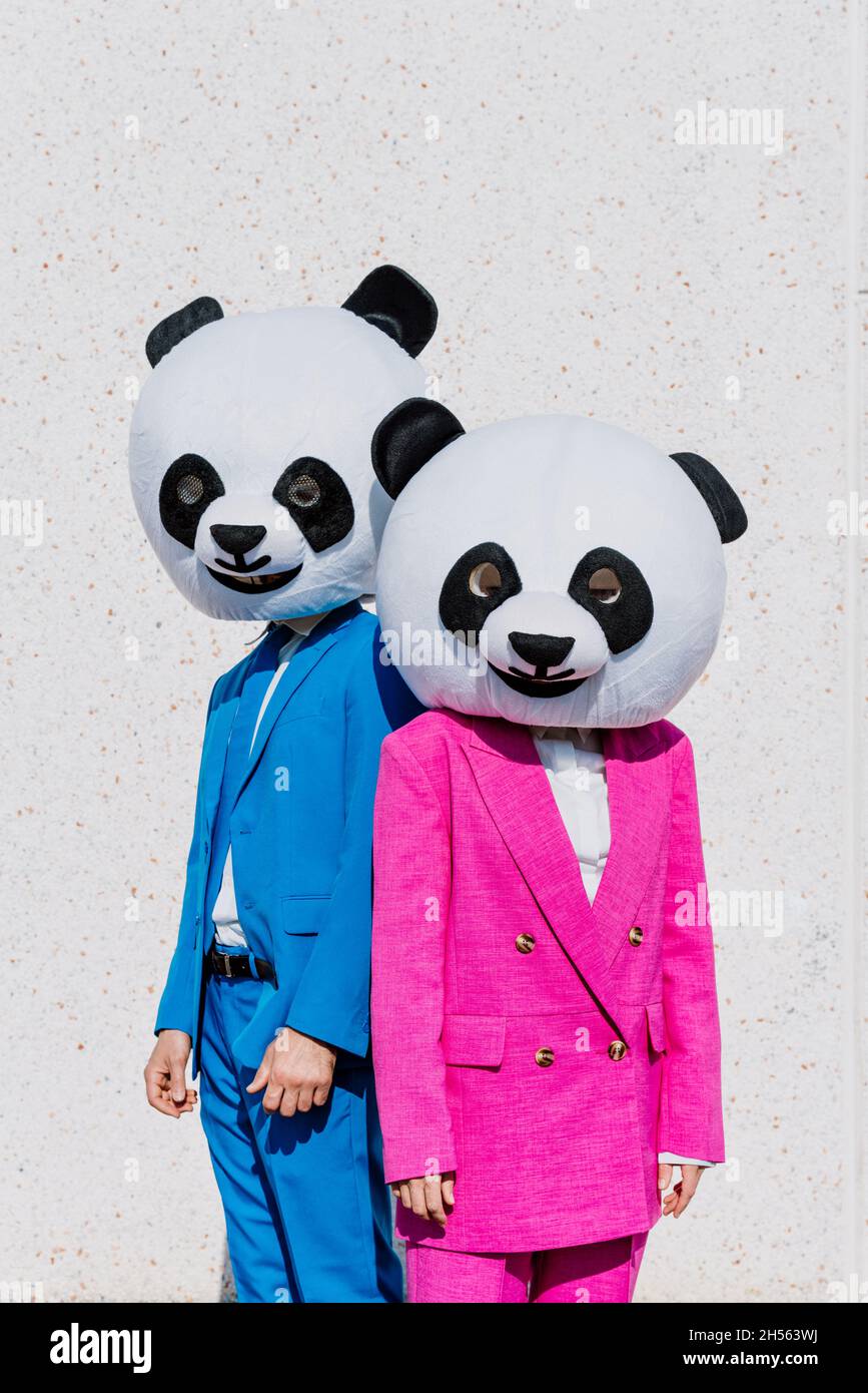 Giant Panda Head Costume