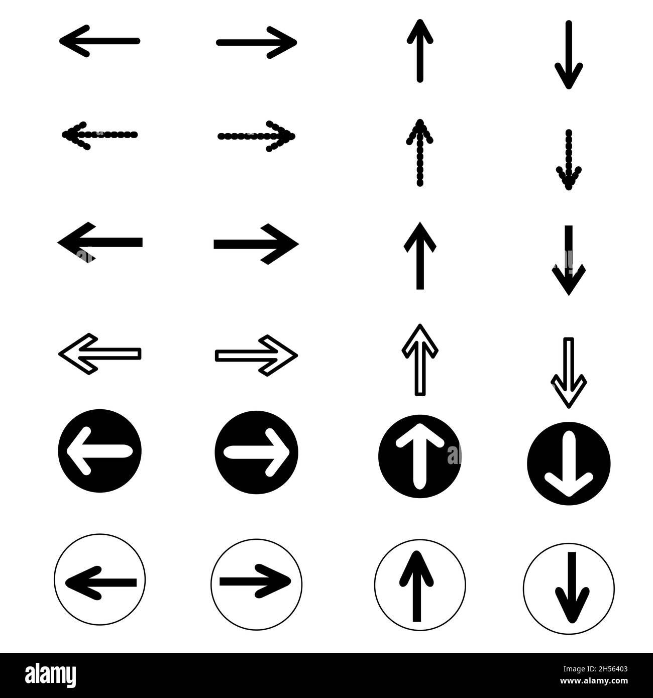 Digital arrows hi-res stock photography and images - Alamy