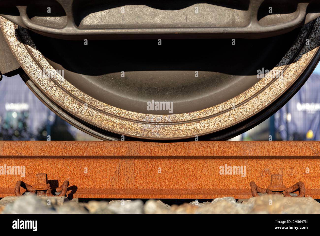 Train wheelset hi-res stock photography and images - Alamy