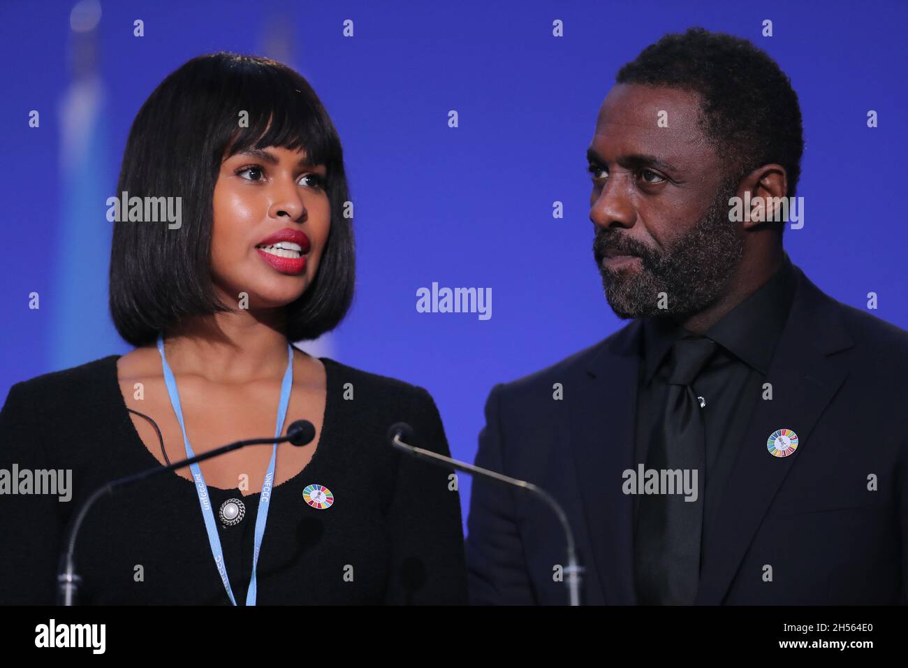 SABRINA DHOWRE ELBA, IDRIS ELBA, 2021 Stock Photo - Alamy
