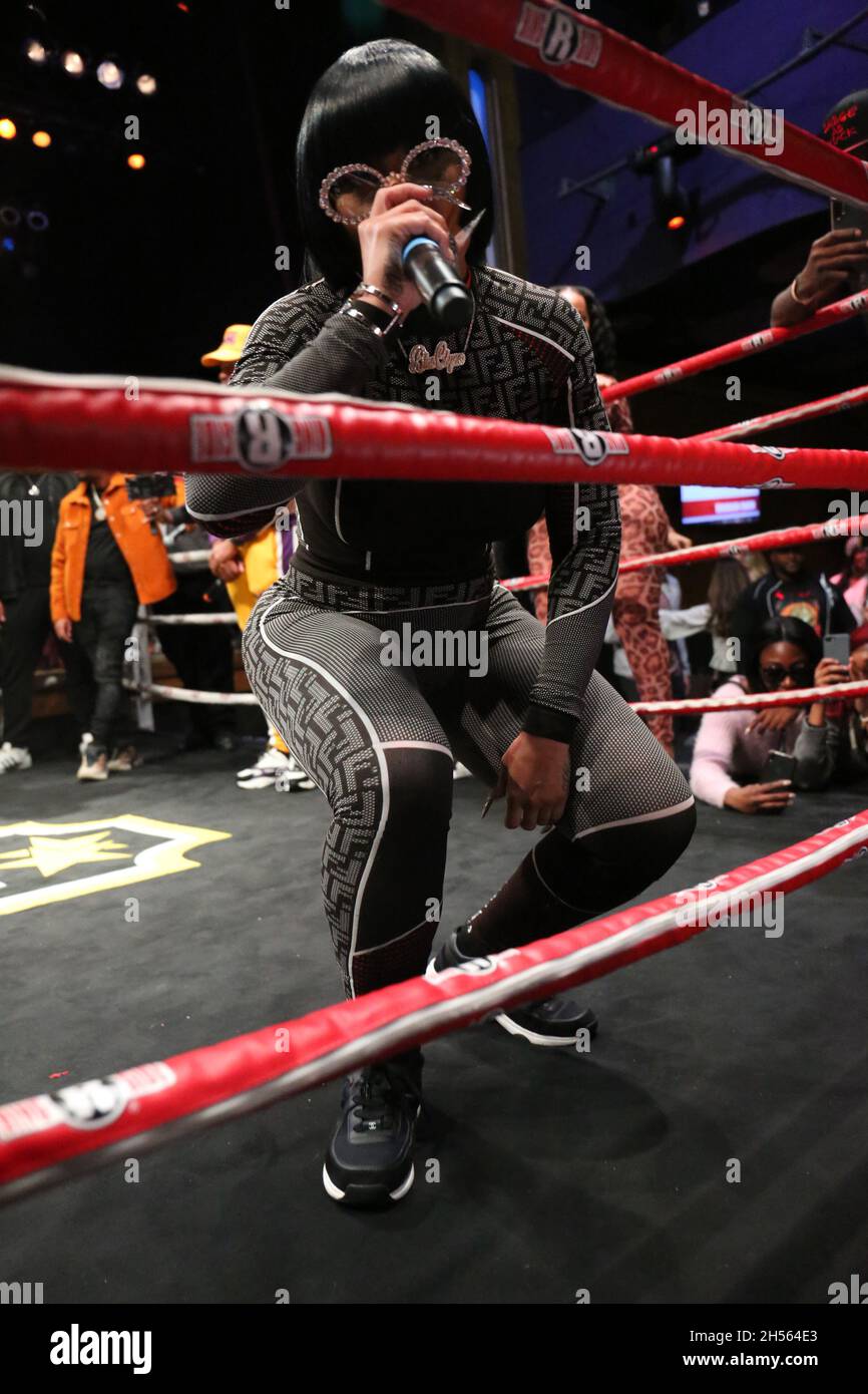 ATLANTIC CITY, NJ - NOVEMBER 6: Blac Chyna performs at Celebrity Boxing ...