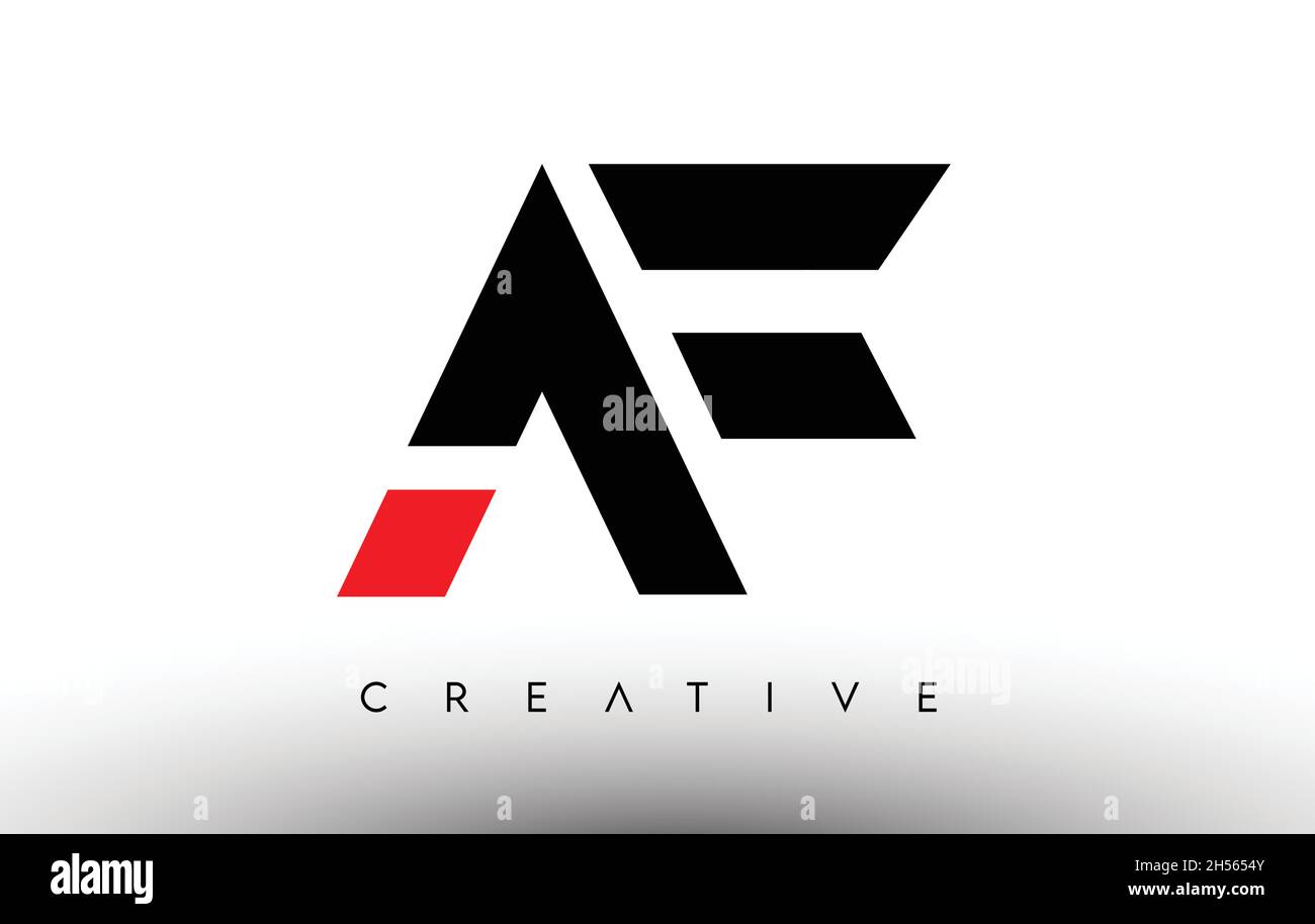 AF Creative Modern Letter Logo Design. AF Icon Letters Logo Vector ...
