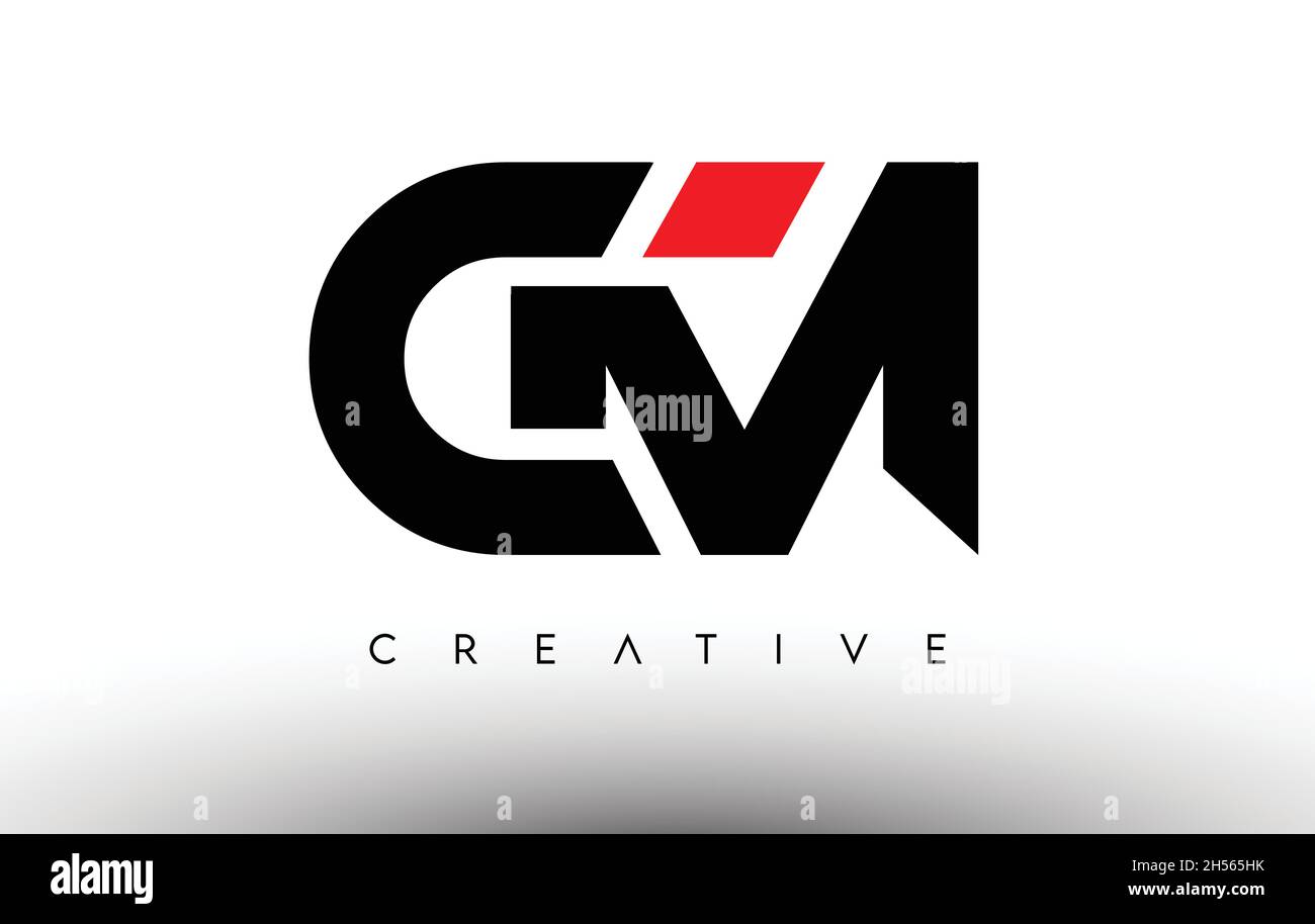 CM Creative Modern Letter Logo Design. CM Icon Letters Logo Vector ...