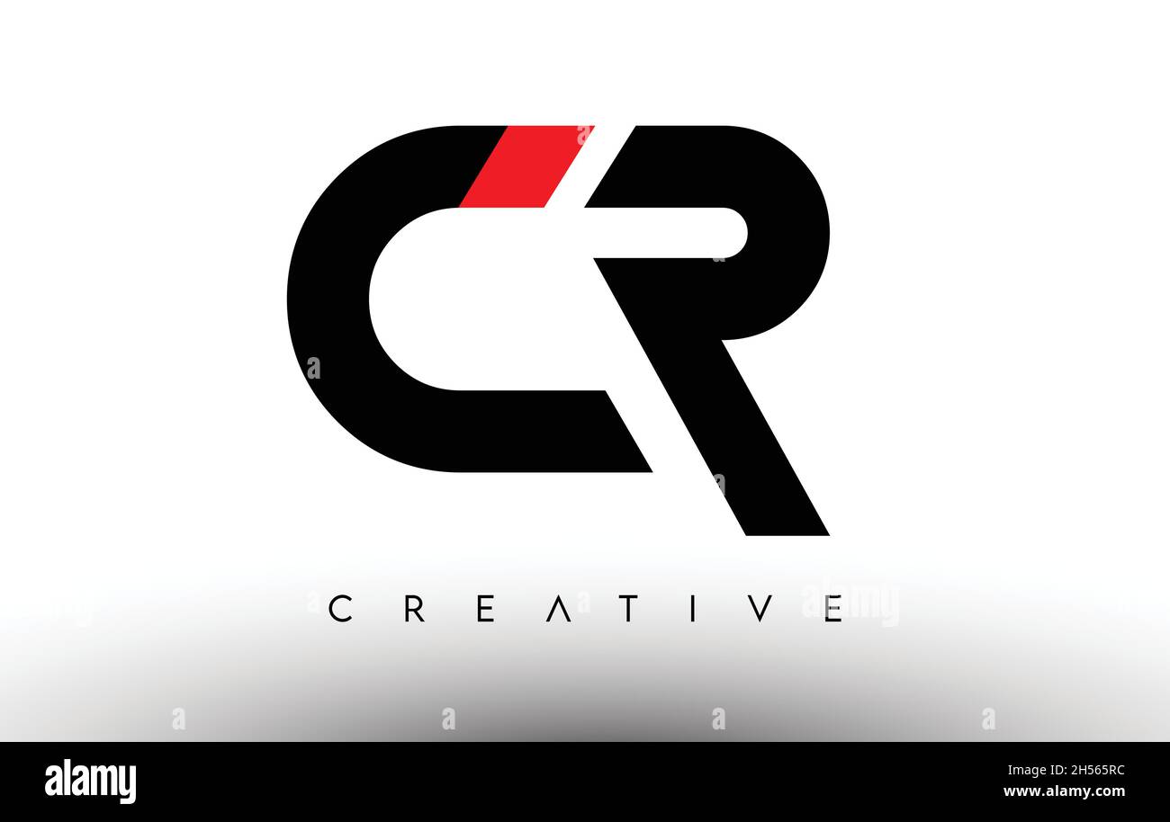 Cr clean logo Stock Vector Images - Alamy