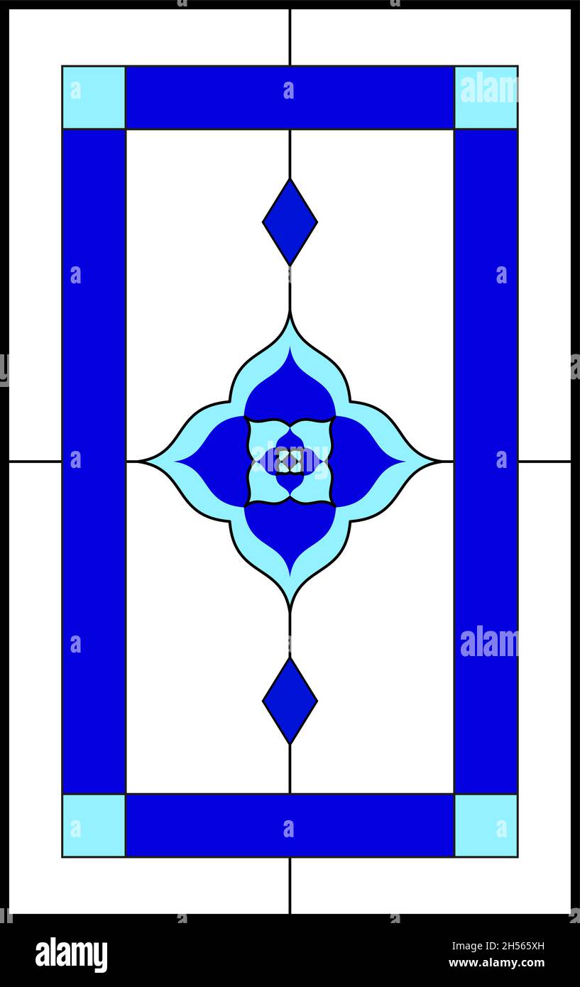 Stained glass Stock Vector Images - Alamy