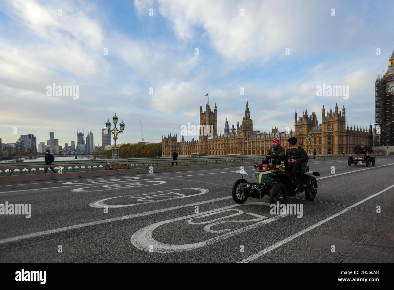 London, UK. 6th Nov, 2021. RM Sothebys London to Brighton Car Rally ...