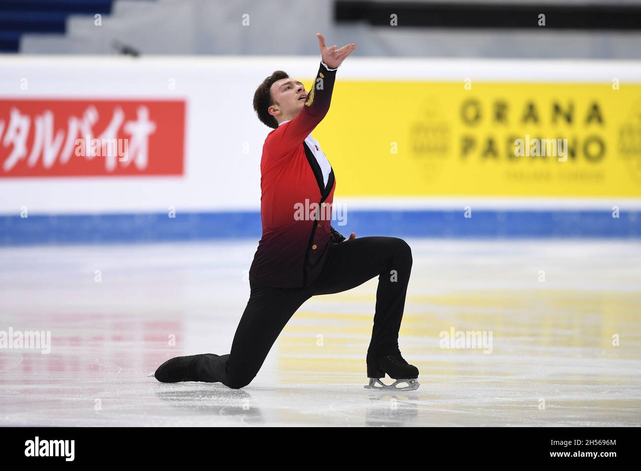 Dmitri ALIEV, Russia, during Men Free Skating, at the ISU Grand Prix of ...