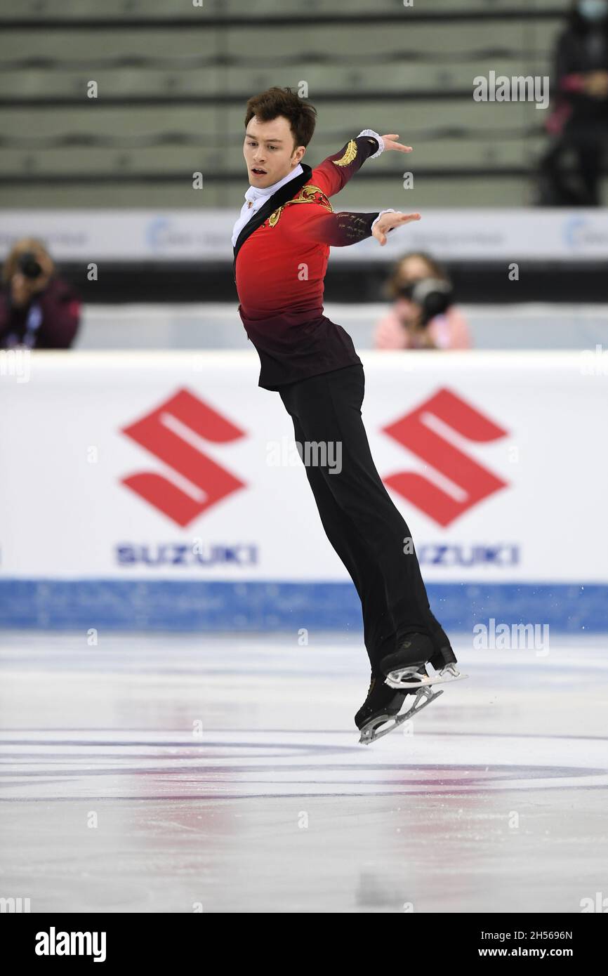 2021 isu grand prix of figure skating hi-res stock photography and ...