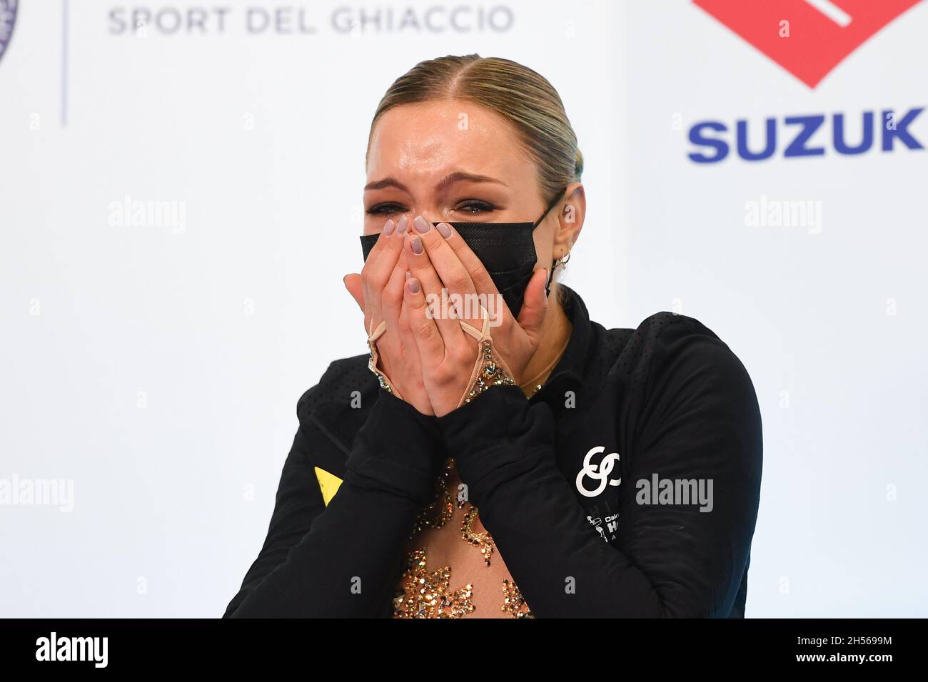 Loena HENDRICKX, Belgium, during Ladies Free Skating, at the ISU Grand ...
