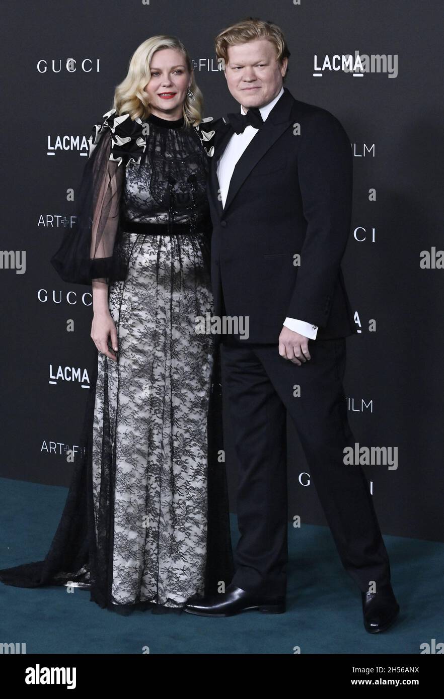 Kirsten Dunst and Jesse Plemons attend LACMA's Art+Film 10th Annual ...