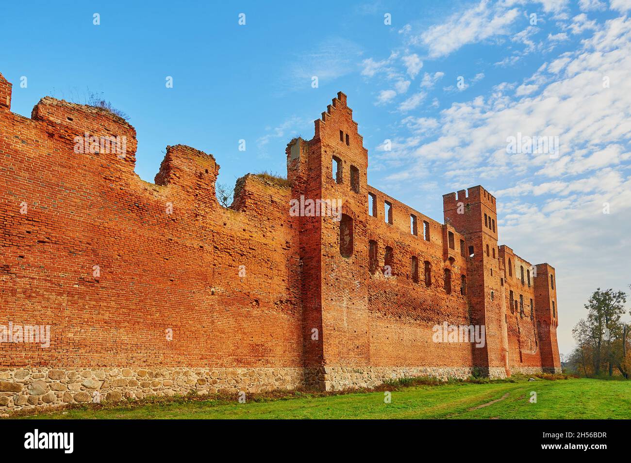 Castle of Szymbark in Poland Stock Photo - Alamy