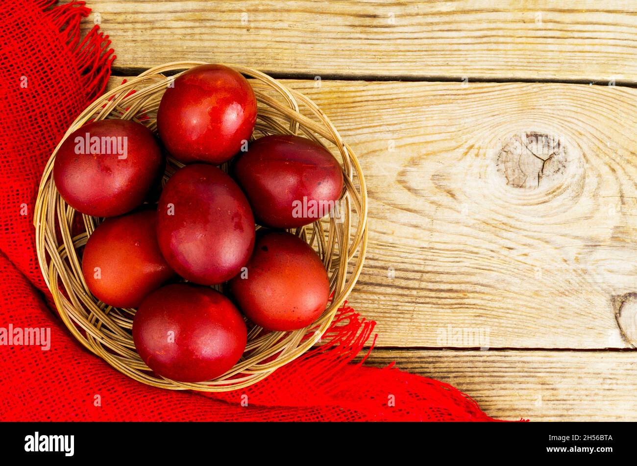 Colored eggs - symbol of celebration of Easter. Studio Photo Stock ...