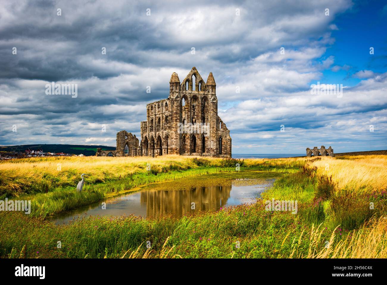 Whitby Abbey, North Yorkshire, a benedictine monastery and inspiration ...