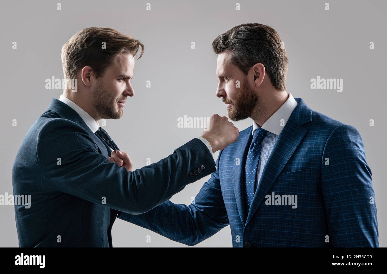 Angry business partners hi-res stock photography and images - Alamy