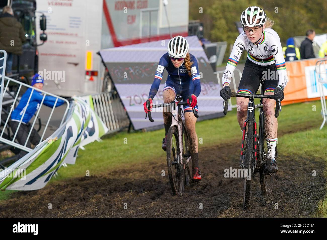 WIJSTER, NETHERLANDS - NOVEMBER 7: Line Burquier of France, Fem van ...