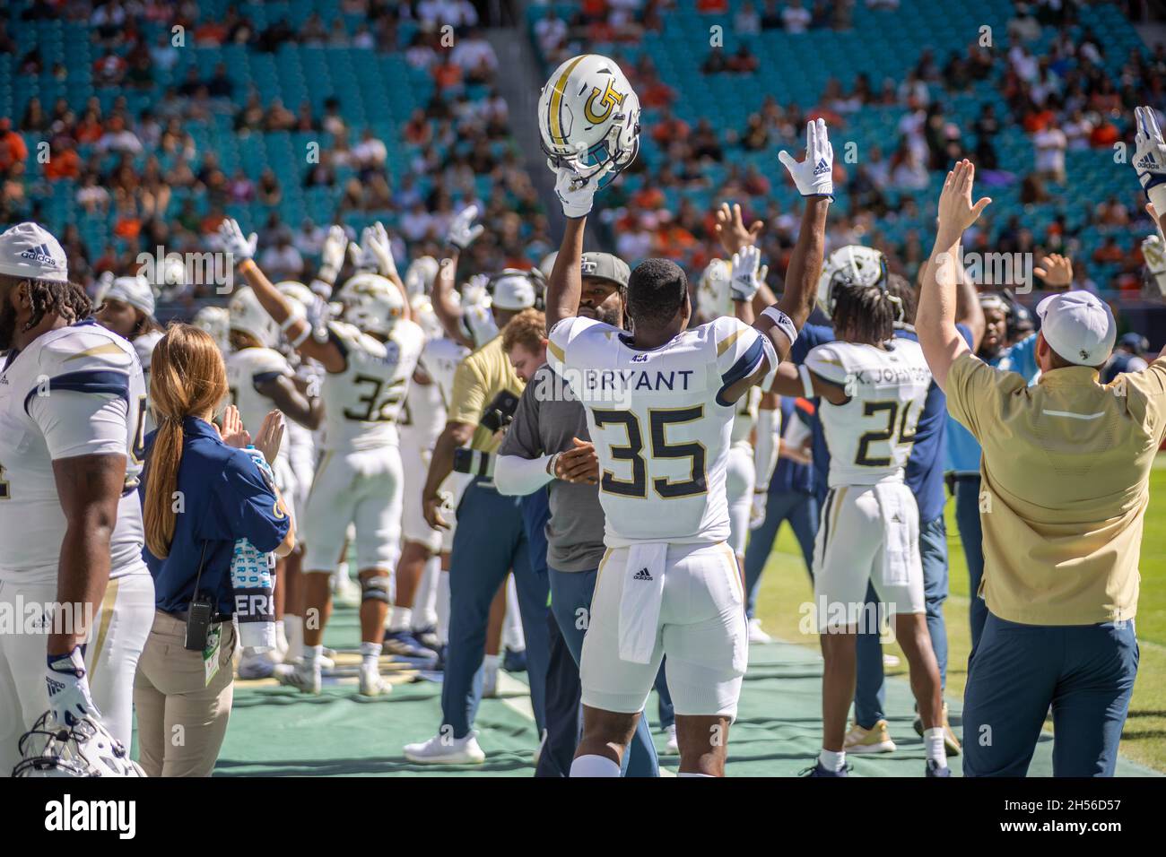 Georgia tech football 2021 hi-res stock photography and images - Alamy