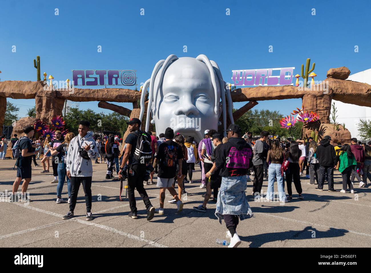 Astroworld festival 2021 hi-res stock photography and images - Alamy