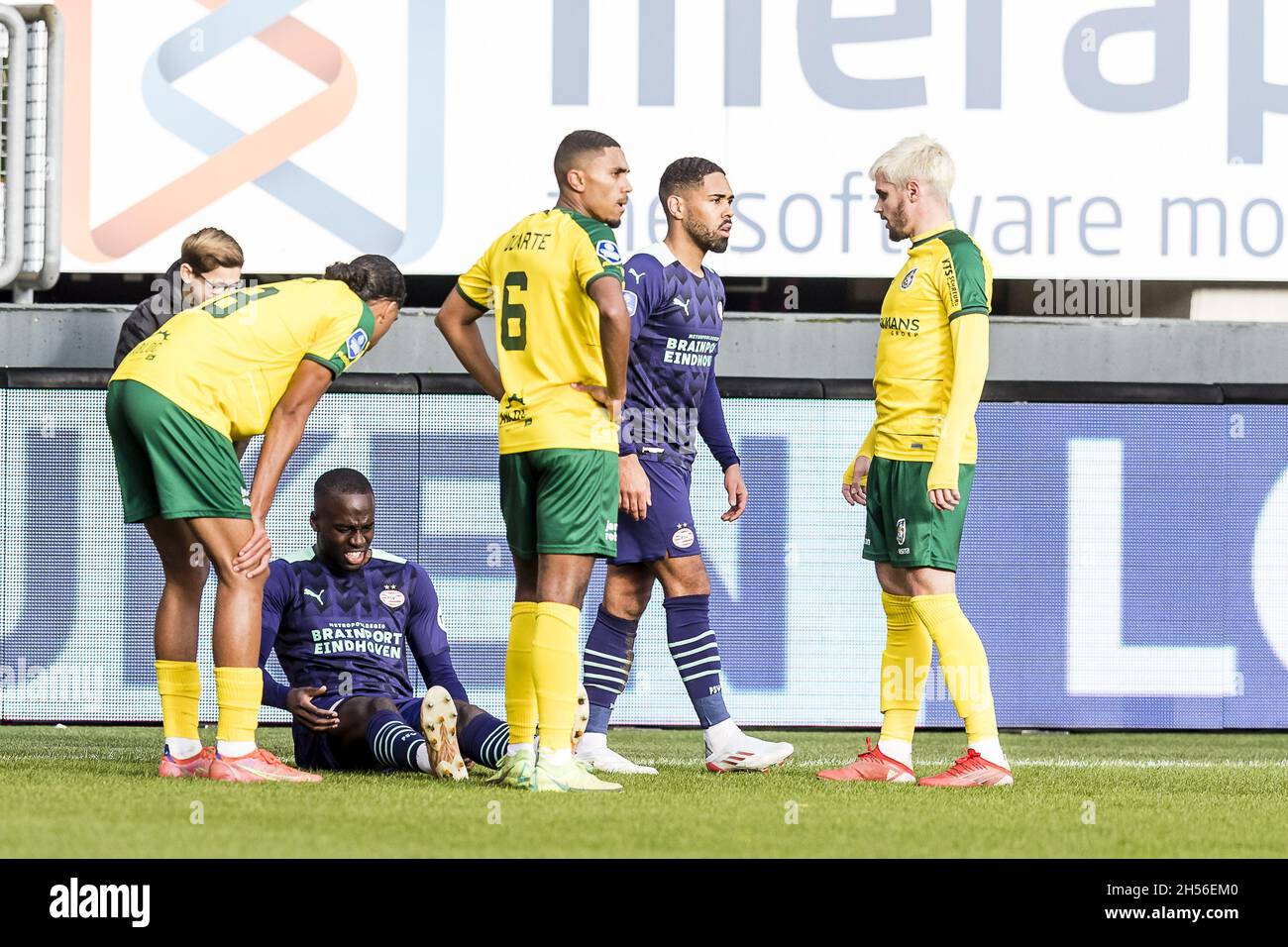 SITTARD - 07-11-2021, Fortuna Sittard stadion. Dutch football ...