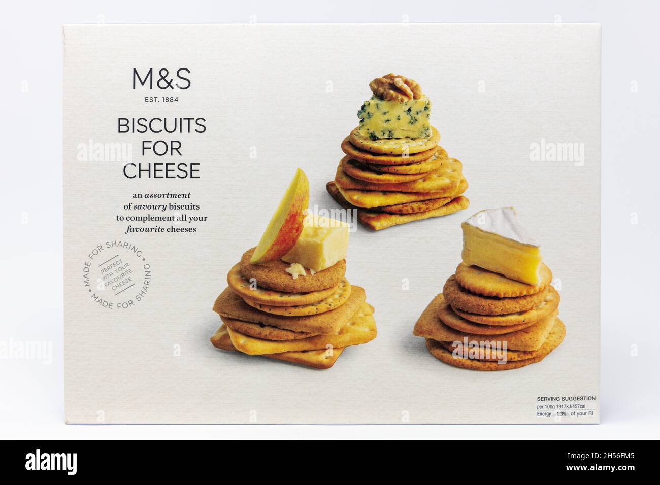 Marks and Spencer Biscuits For Cheese Selection Stock Photo - Alamy