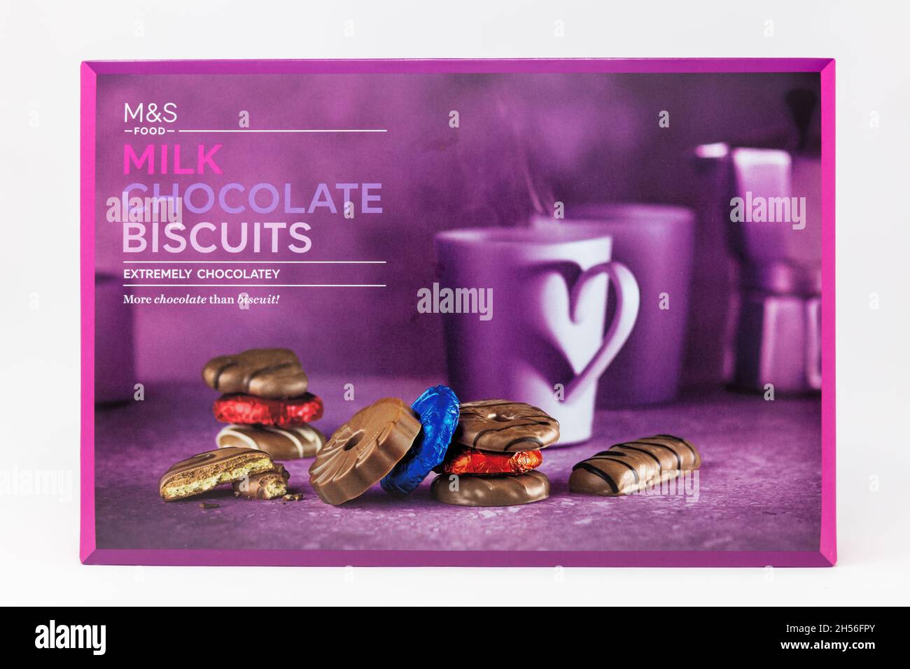 Marks and Spencer Milk Biscuit Selection Stock Photo - Alamy