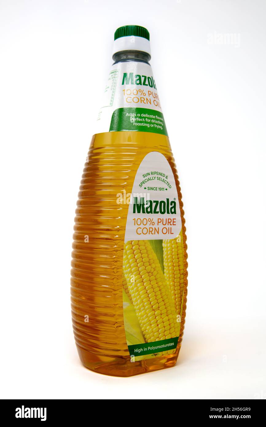 Mazola Oil Being Poured