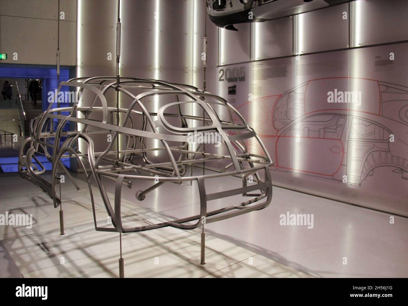 BMW M6 Gran Coupe : Metallic body structure E63 / 64, year 2005 ...