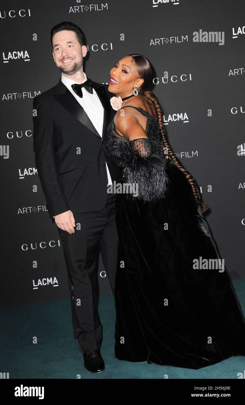 Los Angeles, CA. 6th Nov, 2021. Serena Williams, Alexis Ohanian at ...