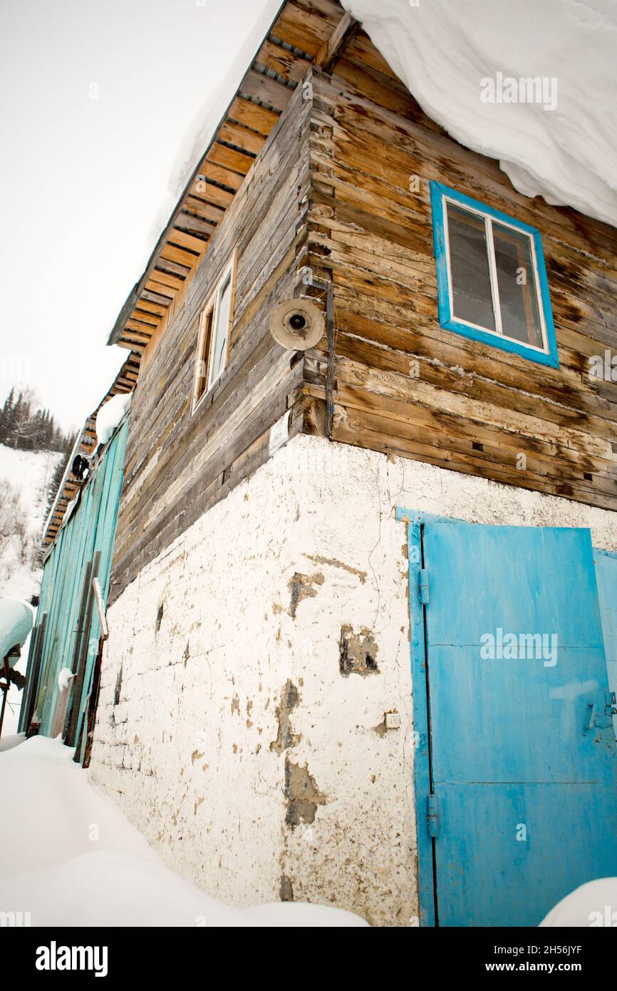 An old abandoned sawmill in the abandoned village An old abandoned ...