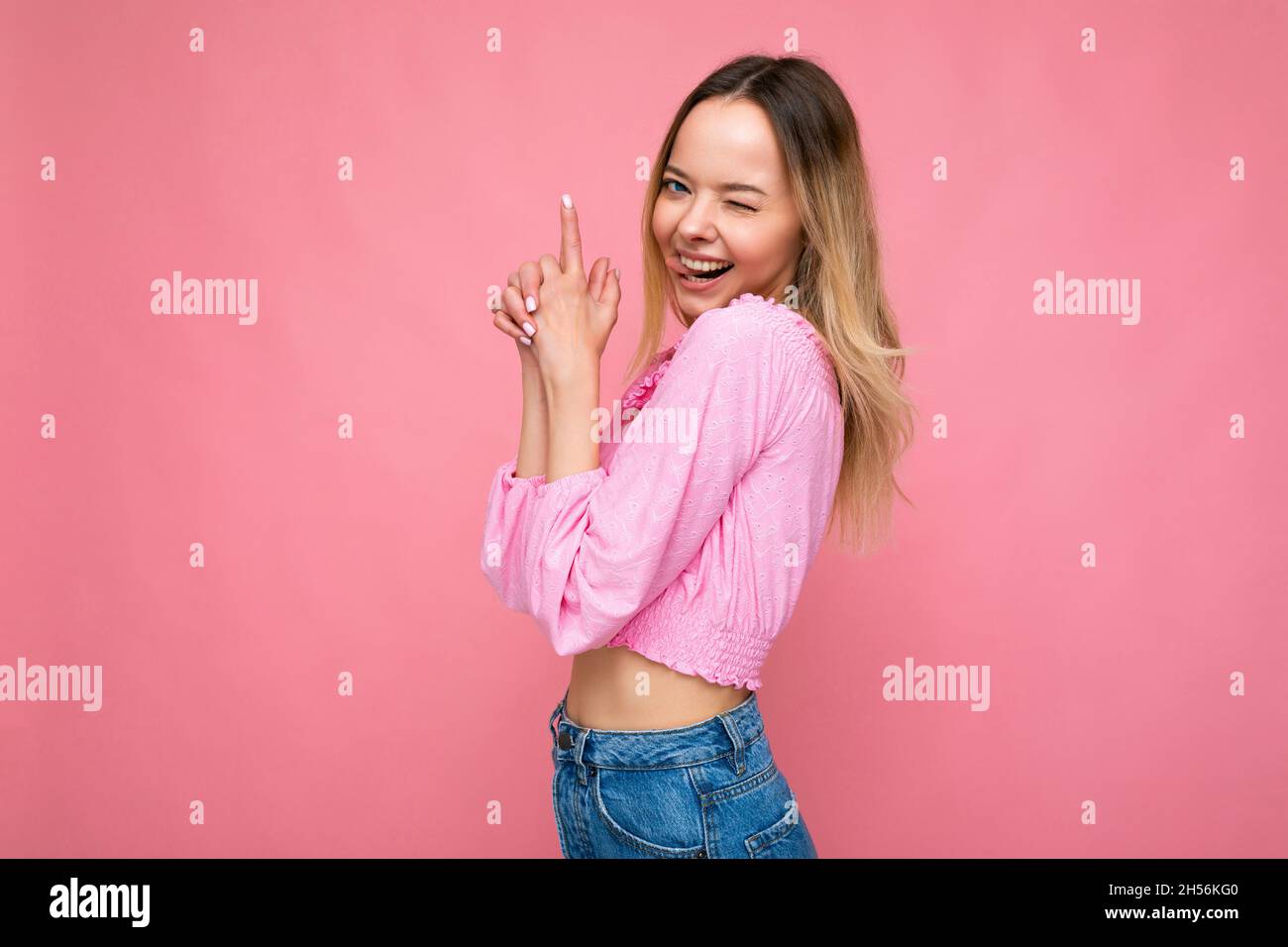 Photo Of Young Positive Happy Smiling Beautiful Woman With Sincere