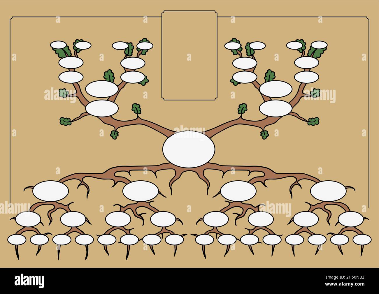 The genealogical tree Stock Vector Image & Art - Alamy