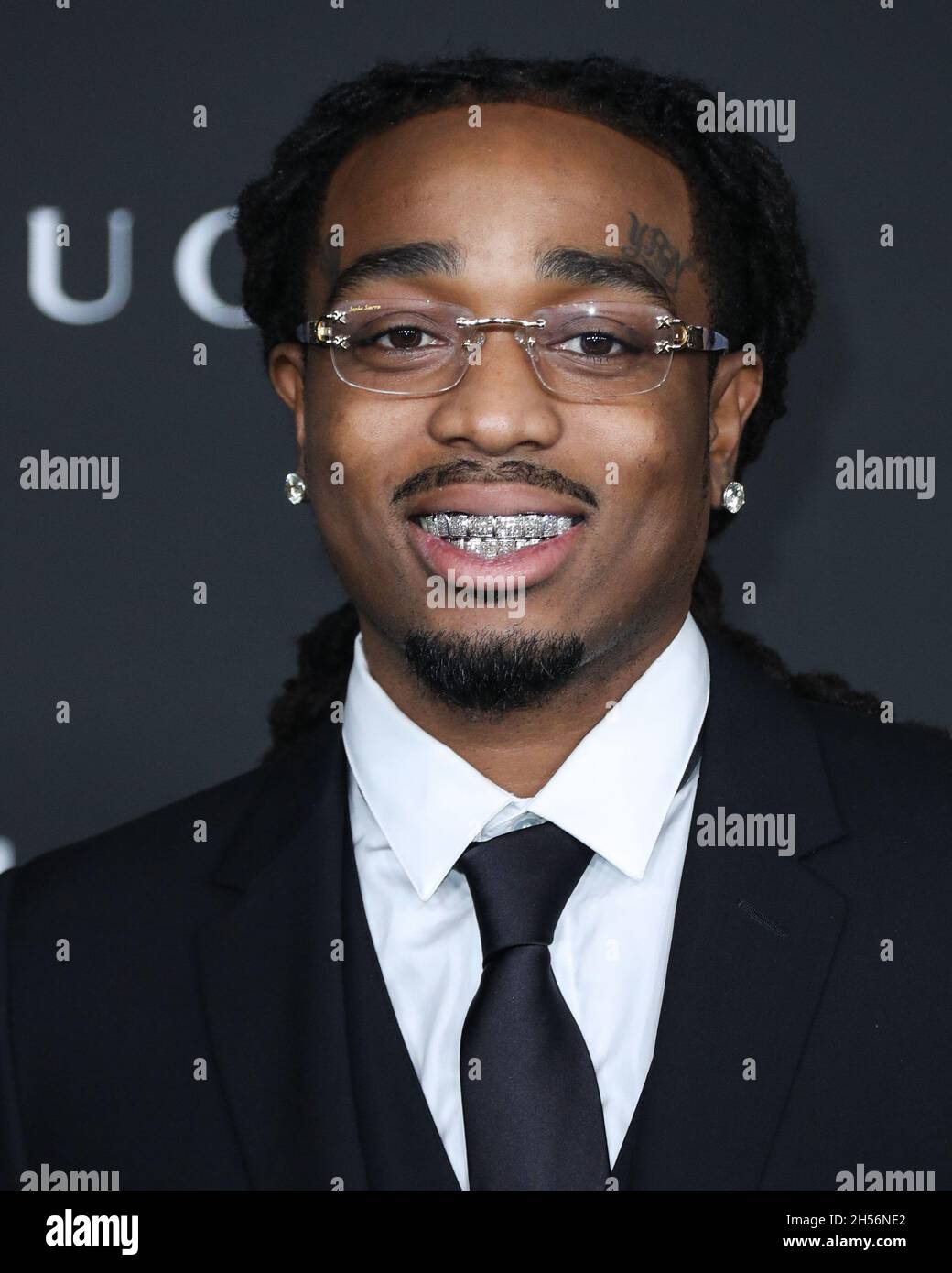LOS ANGELES, CALIFORNIA, USA - NOVEMBER 06: Rapper Quavo arrives at the ...