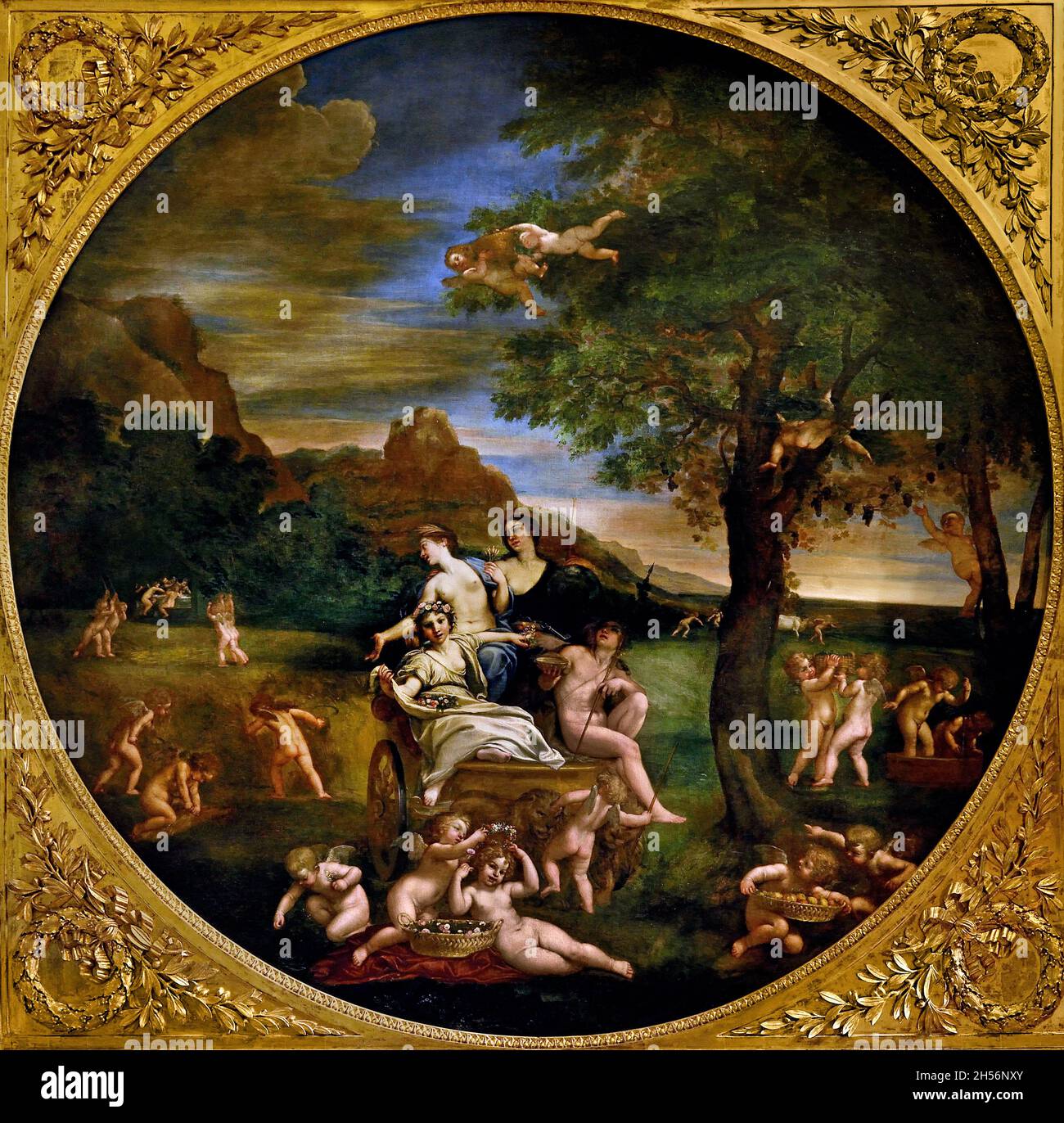 The Element of the Earth (1625-1628) by Francesco Albani 1578-1660 ...