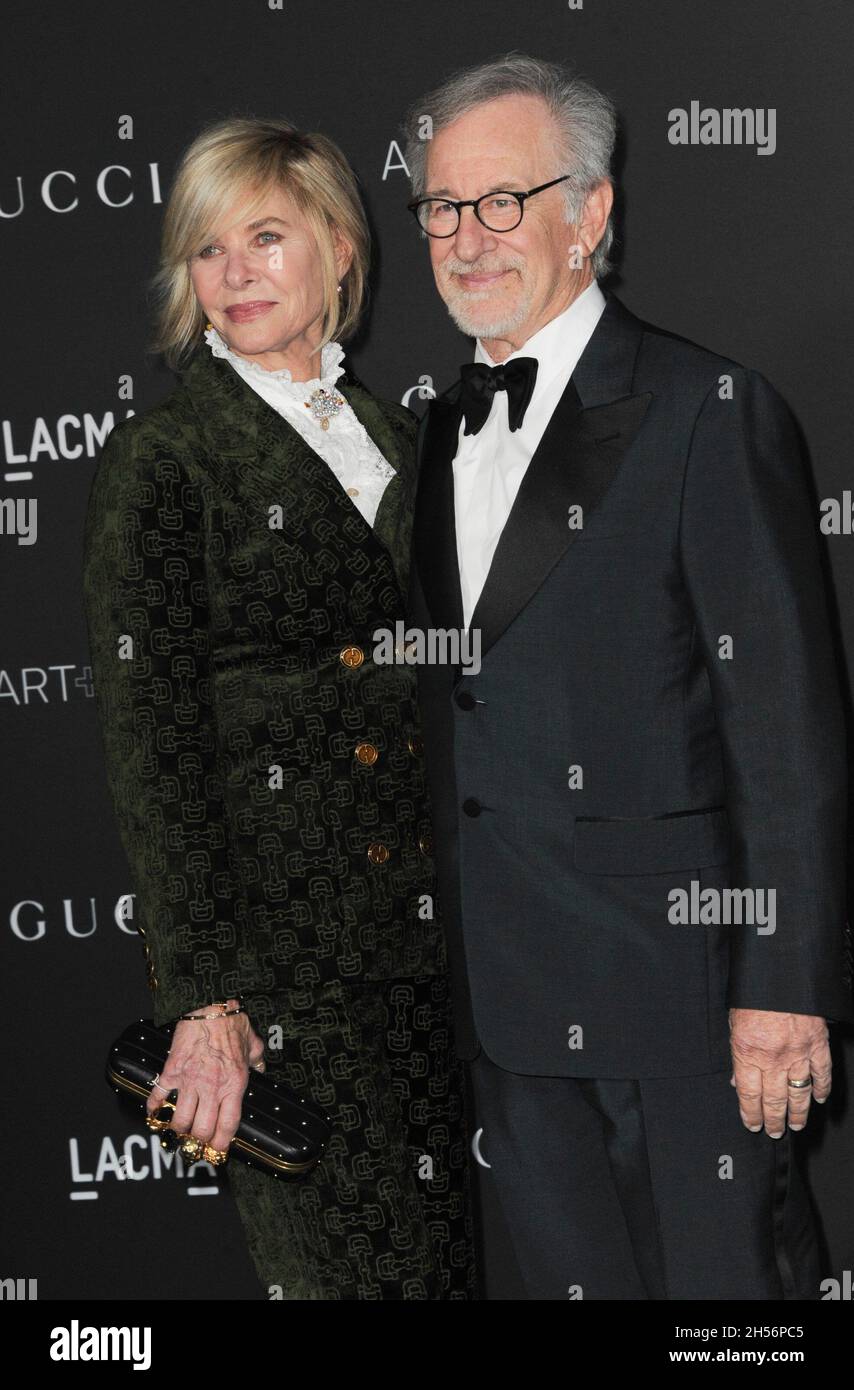 Kate Capshaw, Steven Spielberg at arrivals for 2021 LACMA ART + FILM ...